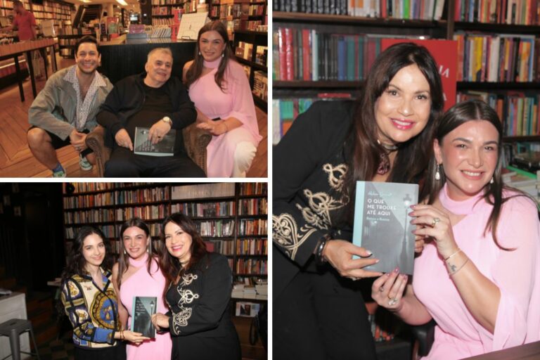 Isadora Ribeiro e outros famosos prestigiam lançamento de livro - OFuxico