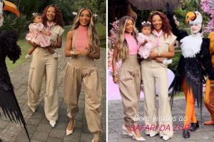 Ludmilla e Brunna fazem festa milionária para 1 ano da filha Zuri - OFuxico