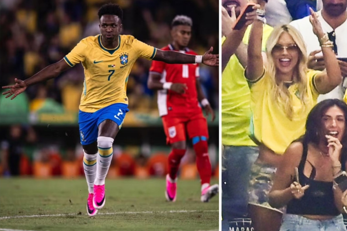 Vídeo! Virginia é hostilizada no Maracanã após gol de Vini Jr. - OFuxico