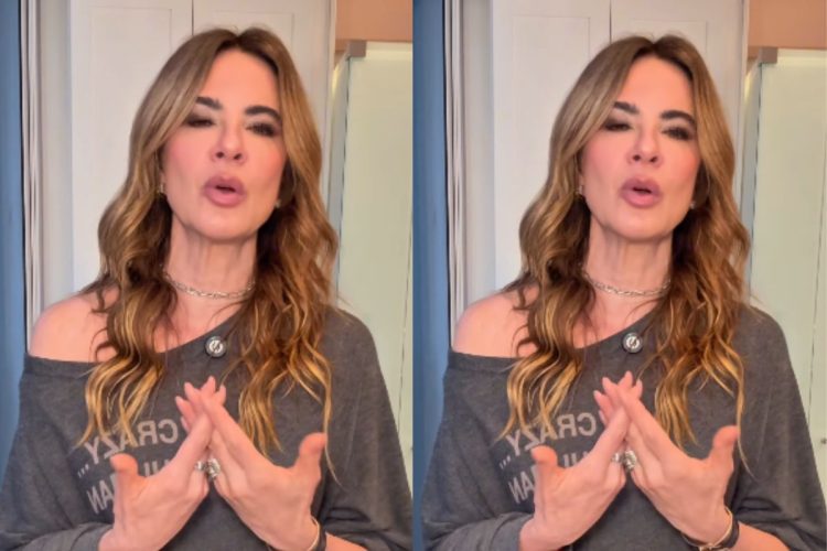 Luciana Gimenez 'sofre' ao passar roupa com ferro a vapor. Vídeo! - OFuxico